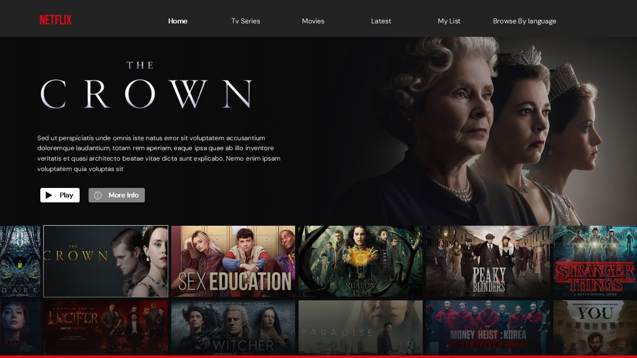 Netflix Presentation Template | Edit in Google Slides & PowerPoint